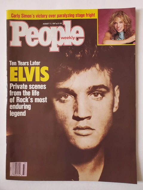 PEOPLE MAGAZINE: &TEN Years Later - Elvis" (8/17/87); 108 pages £18.76 ...