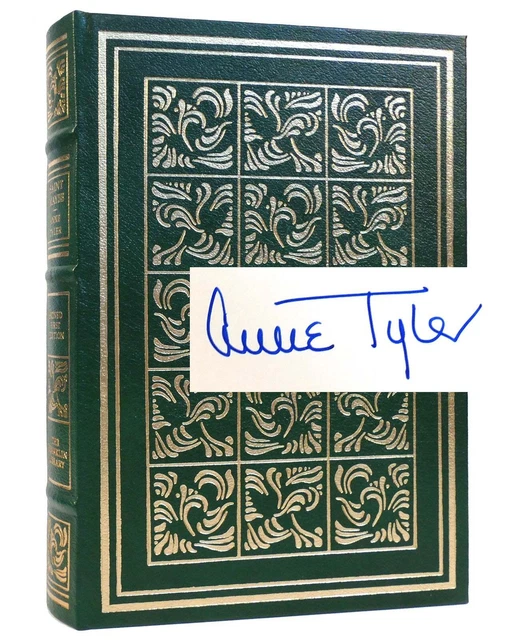 ANNE TYLER SAINT Maybe Signé Franklin Library 1st Edition 1st Imprimé ...