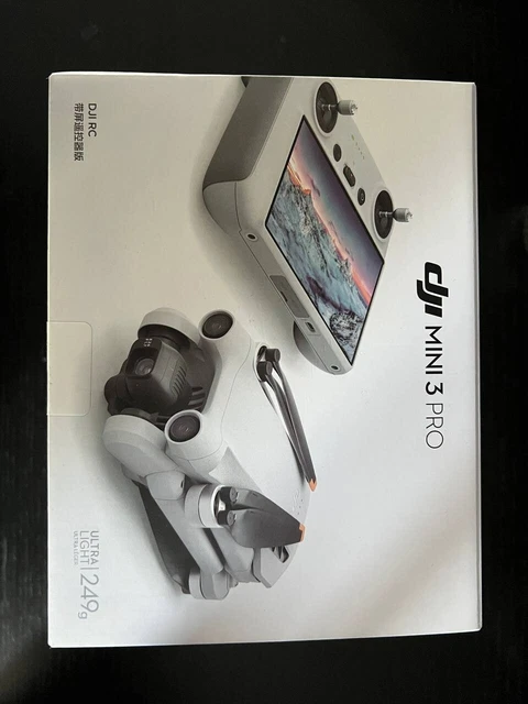 DJI MINI 3 Pro Drone with DJI RC Controller with screen - Barely used £ ...