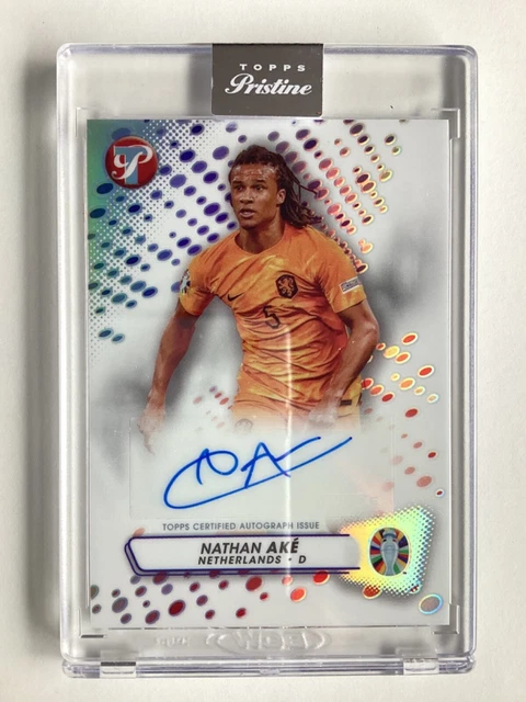 TOPPS INCONTAMINATE ROAD To Euro 2024 Nathan Ake Autografo Olanda EUR ...