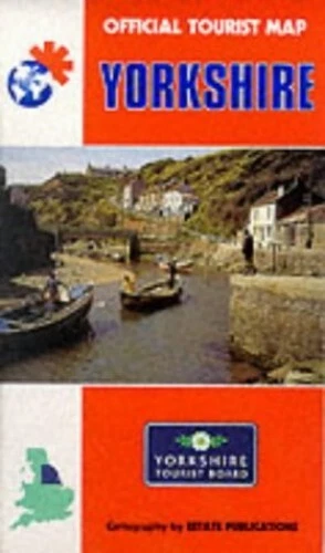 YORKSHIRE (OFFICIAL TOURIST Map S.) Sheet map, folded Book The Cheap ...