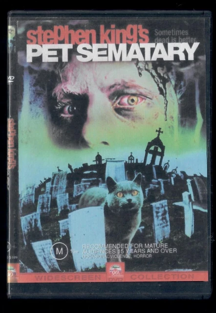 DVD PET SEMATARY 1 & 2 STEPHEN KING $14.95 - PicClick AU