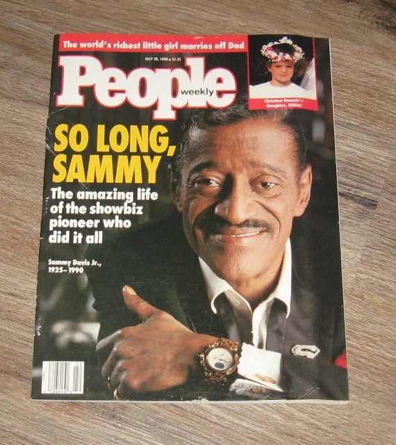 PEOPLE 1990 MAGAZINE Sammy Davis Jr BRIGITTE BARDOT Andrew Dice Clay ...