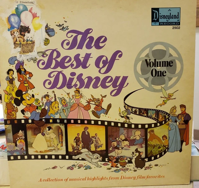 THE BEST OF Disney Walt Disney Songs Volume I LP Disneyland Stereo 1976 ...