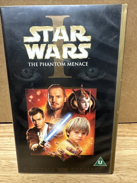 STAR WARS: EPISODE 1 - The Phantom Menace (VHS/DM, 2000) £6.95 - PicClick UK