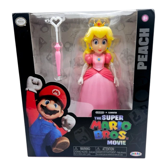 THE SUPER MARIO Bros Movie | Princess Peach Action Figure | Brand New ...