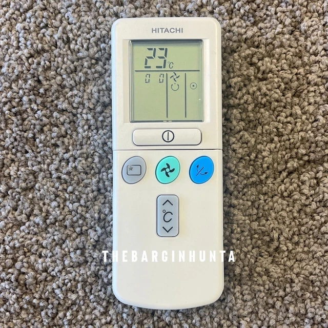 HITACHI AIR CONDITIONER Remote Control RAS-25YHA3, RAS-35YHA3, RAS ...