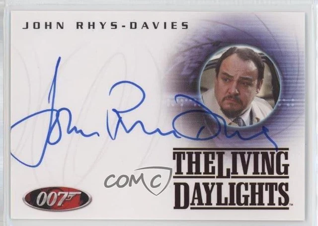 2007 THE COMPLETE James Bond 007 Horizontal John Rhys-Davies as #A80 ...