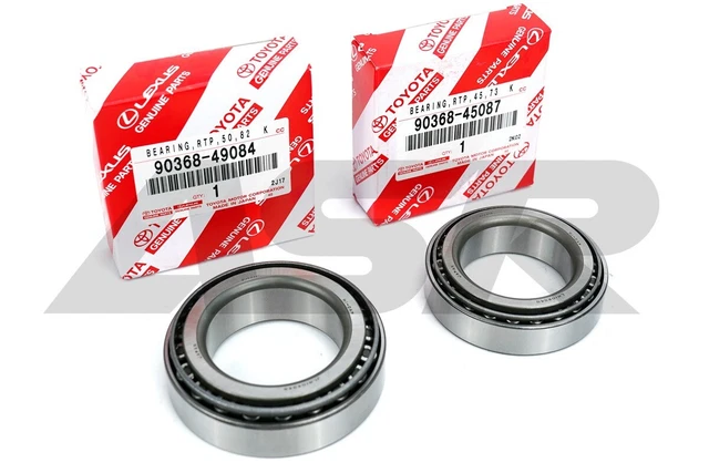 90368-49084 90368-45087 GENUINE Toyota Koyo Wheel bearing set Land ...