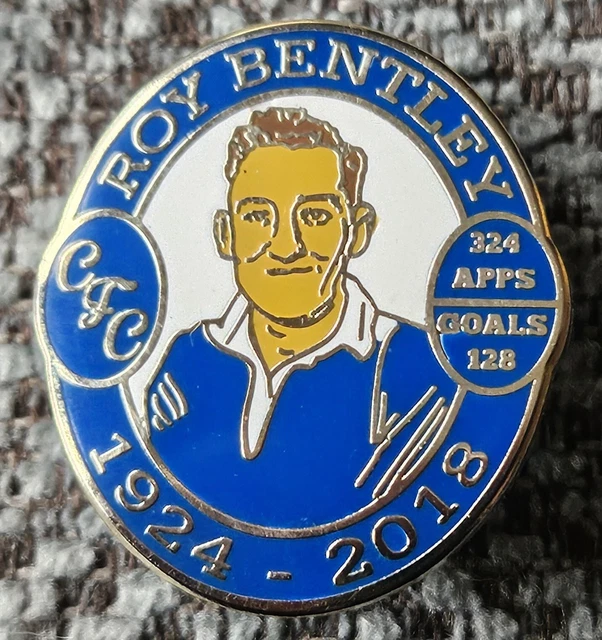 CHELSEA FC PIN Badge - Chelsea Legend Roy Bentley Badge £5.00 - PicClick UK