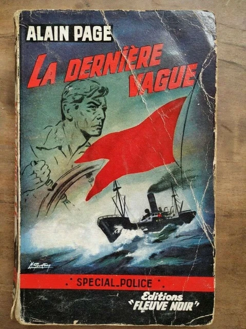 ALAIN PAGE - La Dernière Vague / Fleuve Noir Special Police 1960 EUR 3 ...