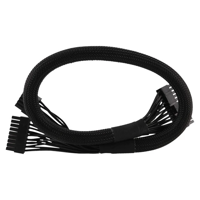 ATX 24PIN TO 18+10Pin Motherboard PSU Modular Supply Cable for ...