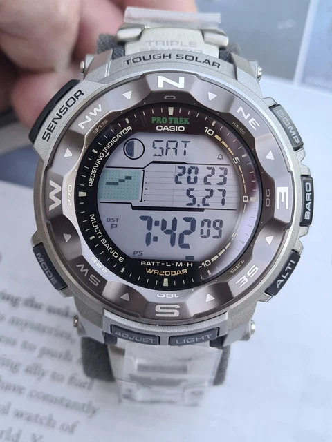 CASIO PROTREK PRW-2500T -7ER. Boxed. Unworn. MultiBand 6. Tough Solar ...