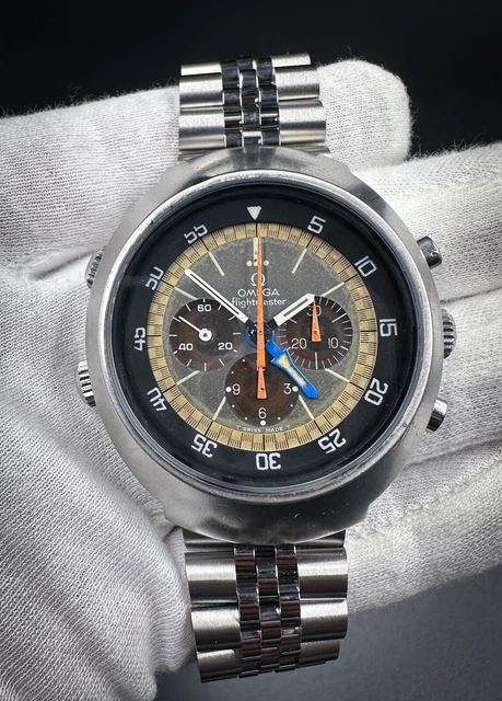 VINTAGE OMEGA FLIGHTMASTER 145.026 cal. 911 Original Singer Cadran ...