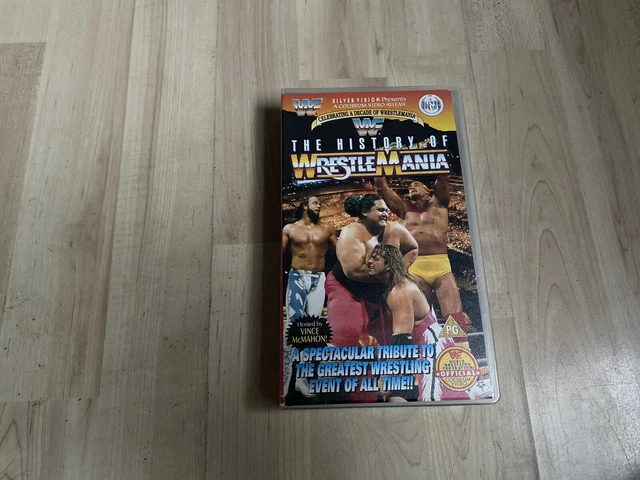 WWE / WWF History Of Wrestlemania VHS £4.00 - PicClick UK