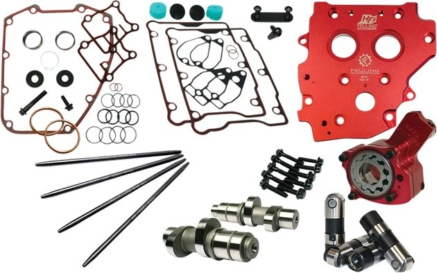 FEULING RACE SERIES Gear Drive 630 Camchest Kit w/One-piece Pushrod ...
