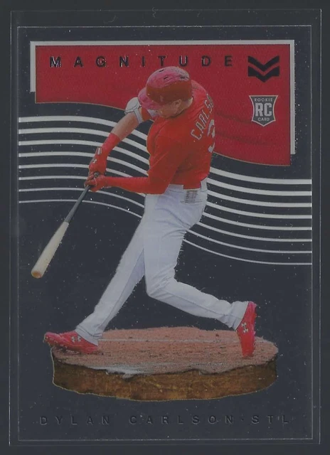 CARTE DE BASEBALL 2021 Dylan Carlson RC St. Louis Cardinals #21 158892 ...