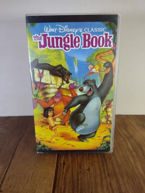 WALT DISNEY CLASSICS The Jungle Book VHS Black Diamond £10.00 - PicClick UK