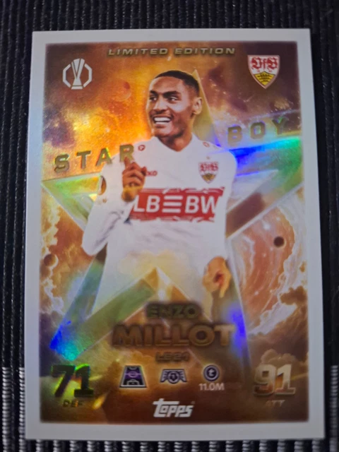 TOPPS MATCH ATTAX Champions League 25/26 - Limited Edition - Enzo ...