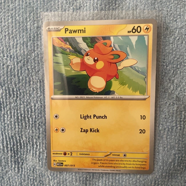 MCDONALDS 2023 POKEMON Trading Card Pawmi 7/15 From Fresh Pack $1.29 ...