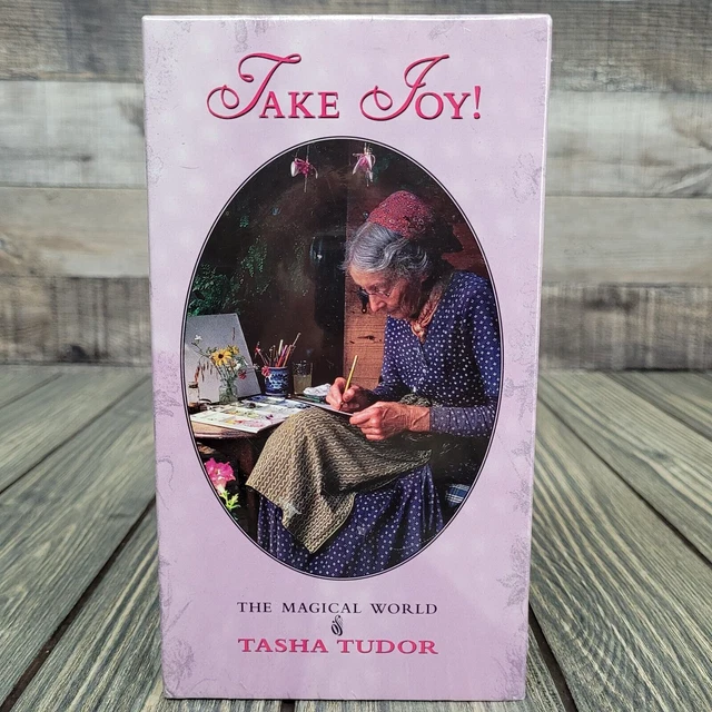 THE MAGICAL WORLD of Tasha Tudor: Take Joy! (VHS, 1996, Spellbound) New ...