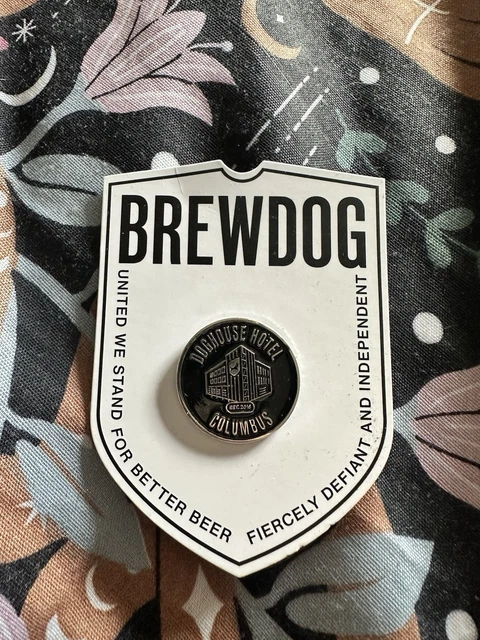 BREWDOG DOGHOUSE HOTEL Columbus Pin Badge £33.88 - PicClick UK