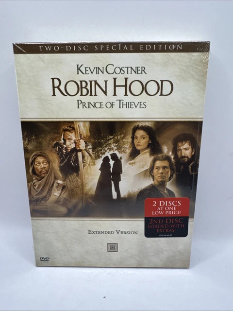 ROBIN HOOD: PRINCE Of Thieves DVD (Two-Disc Special Extended Edition ...