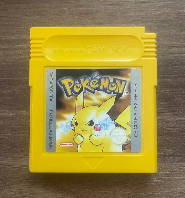 POKÉMON JAUNE GAME Boy Nintendo - Pile Neuve EUR 45,90 - PicClick FR