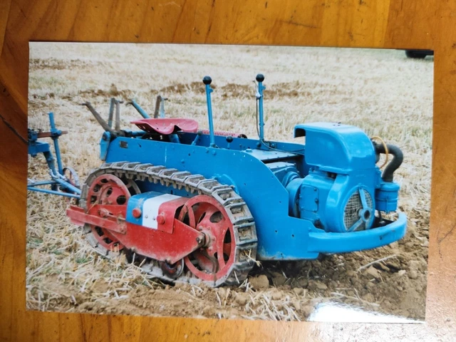 PHOTO RANSOMES MG crawler chain crawler tractor tractor photo FJ £13.47 ...