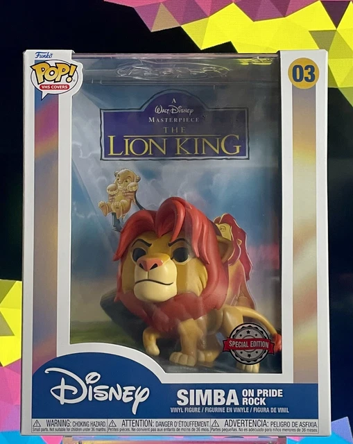 FUNKO POP VHS Cover The Lion King Simba on Pride Rock 03 Special ...