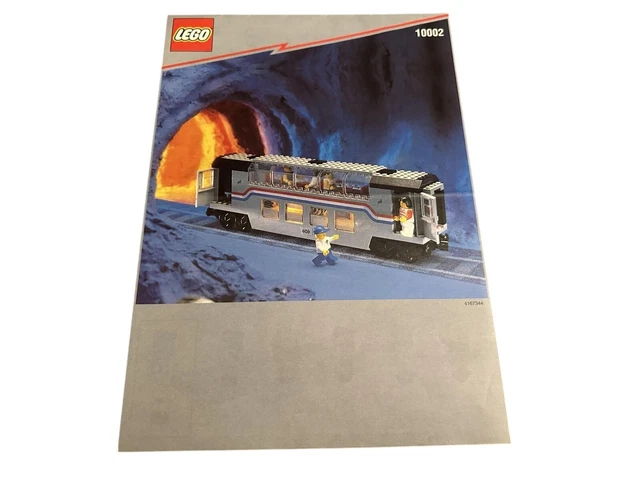 LEGO TRAIN EISENBAHN 10002 | Nur Bauanleitung Instruction BA Anleitung ...
