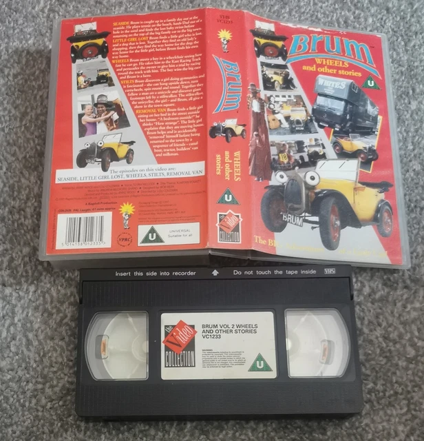 BRUM WHEELS AND Other Stories Children's VHS Video Tape Classic £23.69 ...