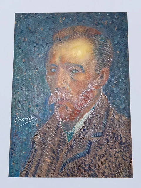 VINCENT VAN GOGH Drawing on paper (Handmade) signed and stamped mixed ...