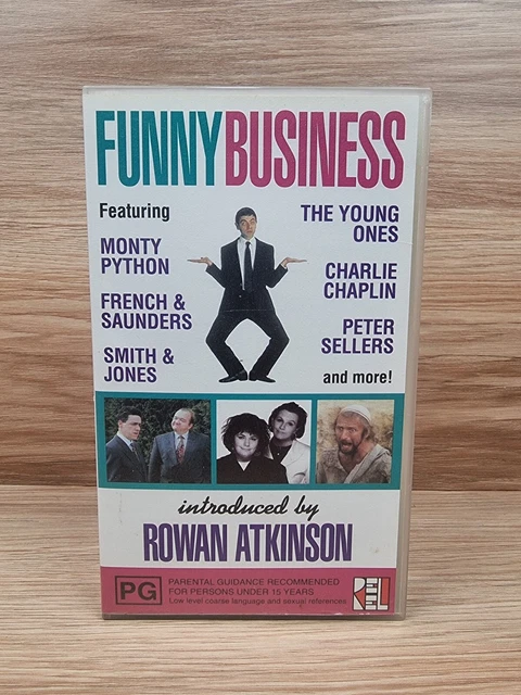 FUNNY BUSINESS ROMAN Atkinson The Young Ones VHS Video Cassette Tape ...