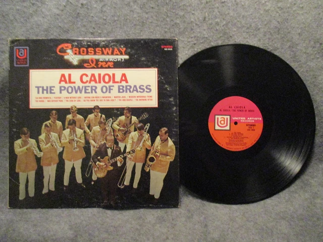 33 TOURS LP Record Al Caiola The Power Of Brass United Artists Records ...