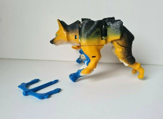 TRANSFORMERS BEAST WARS Biocombat K-9 Deluxe Class 1996 Hasbro Takara ...