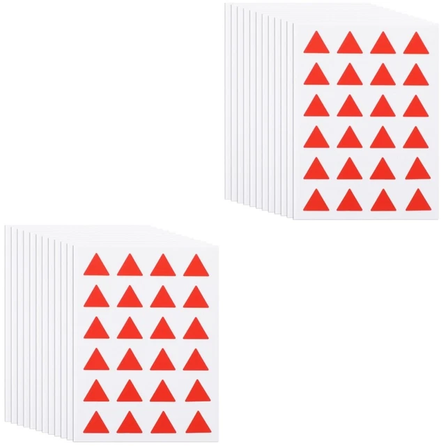 24 SHEETS MAP Marker Stickers Office Adhesive Classification £8.85 ...