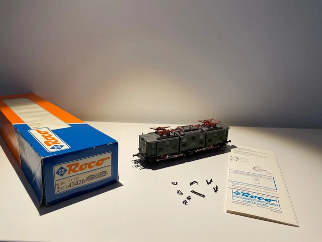 ROCO 43428, ELEKTROLOKOMOTIVE BR 191 002-5 der DB Epoche IV, in OVP EUR 1,00 - PicClick DE