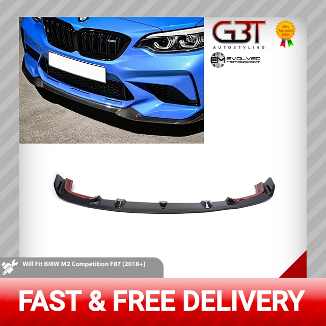 FOR BMW M2 Competition Carbon Fibre Front Splitter F87 M Performance ...
