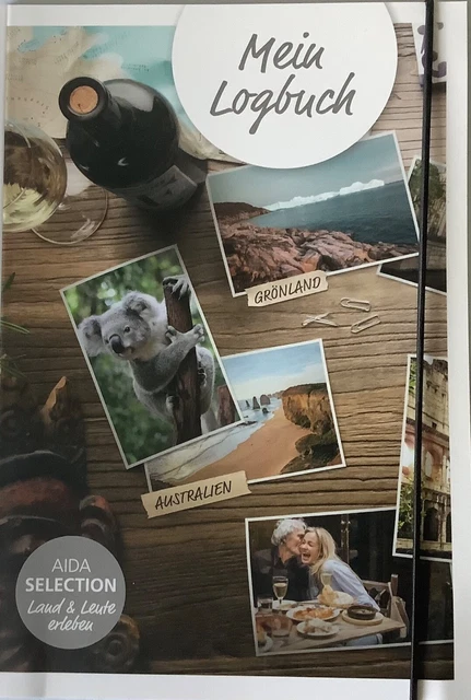 AIDA CRUISES - Selection - Mein LOGBUCH - NEU leer - Land & Leute erleben EUR 9,90 - PicClick DE