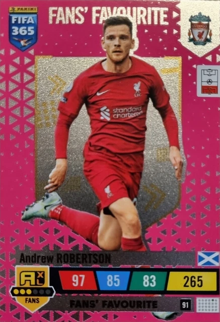 PANINI FIFA 365 Adrenalyn XL 2023 Fans' Favourite Nr.91 Andrew ...