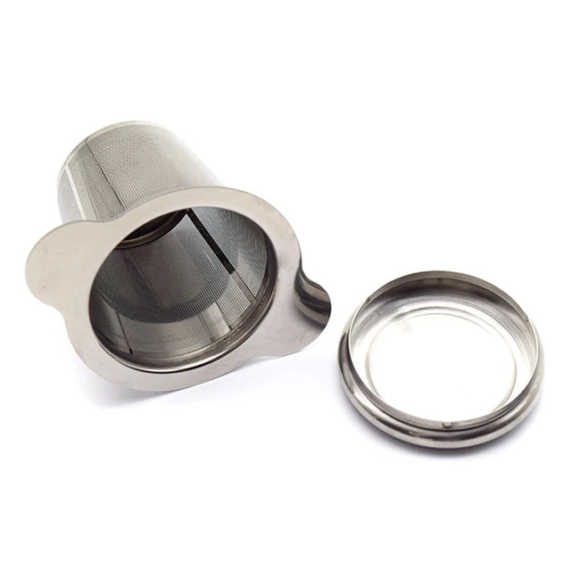 STAINLESS STEEL TEA Filter Creative Tea Infuser Partition Strainer Food ...
