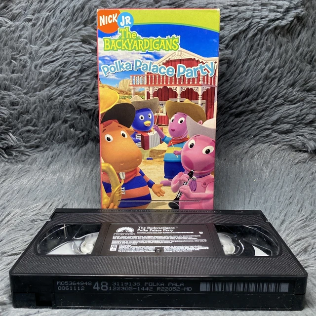 THE BACKYARDIGANS CAVE Party (VHS,2006) Nick Jr rare voir photos EUR 28 ...