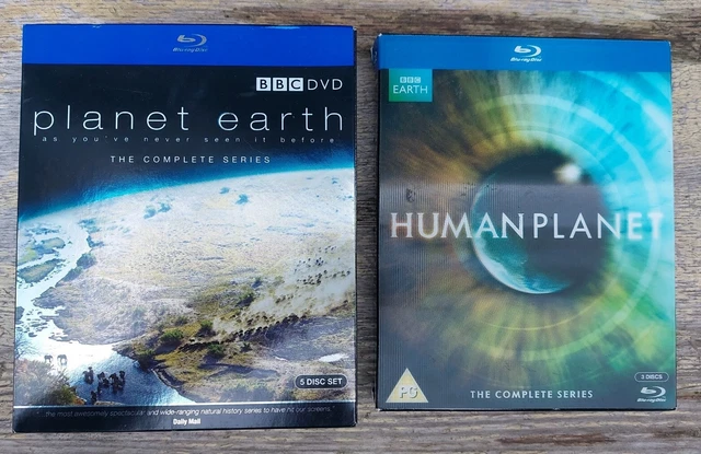 PLANET EARTH & Human Planet BBC The Complete Series Blu-Ray Bundle ...