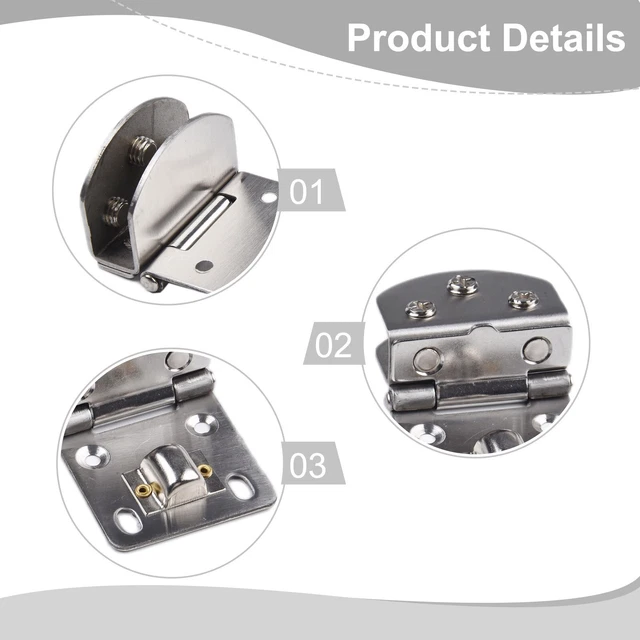 BEST?NDIG GLAST RSCHARNIERKLEMMEN KABINETT einfache Installation Schrank EUR 12,29 - PicClick DE