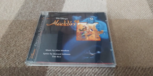 WALT DISNEY'S ALADDIN CD Original Soundtrack - Alan Menken & Howard ...