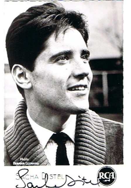 RARE EO SACHA Distel + Signature Autographe Carte Postale Rca EUR 35,00 ...
