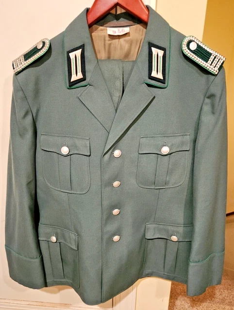 NATIONALE VOLKSARMEE UNIFORM Jacket & Pant Offizieller Kapitän ...