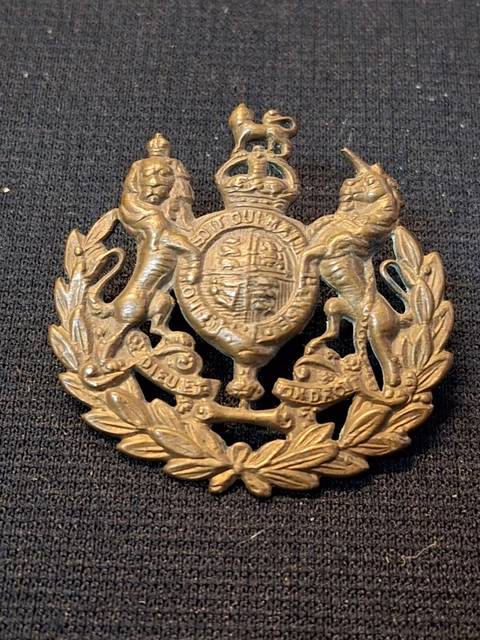 BRITISH ARMY REGIMENTAL Corporal Major Rank Badge Kings Crown Genuine ...