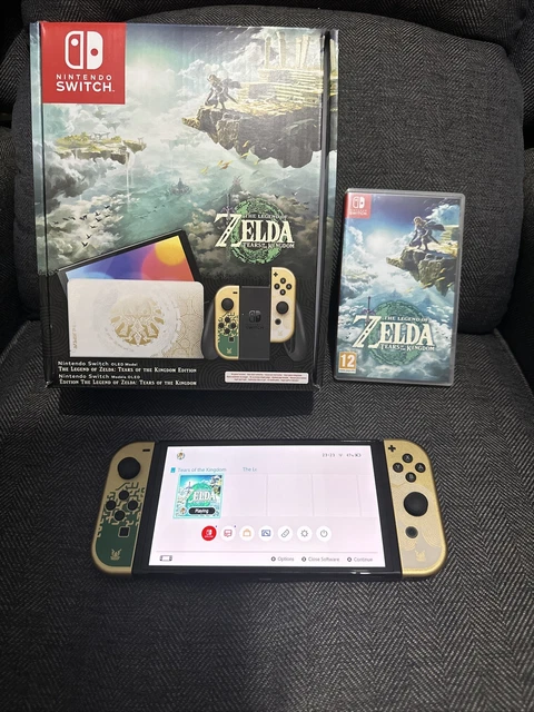 NINTENDO SWITCH (OLED Model) Zelda Tears of the Kingdom Limited Edition ...
